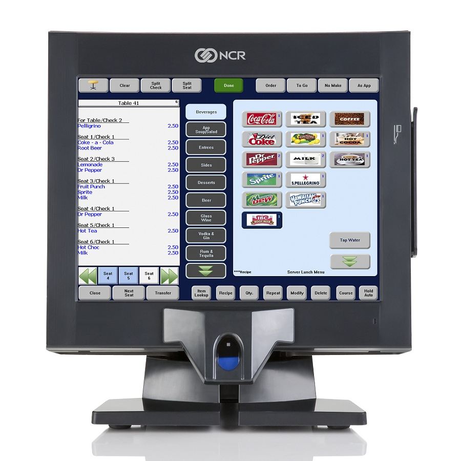 D&R do Brasil - Soluções - NCR - P1230 - Terminal Touchscreen Integrado ...