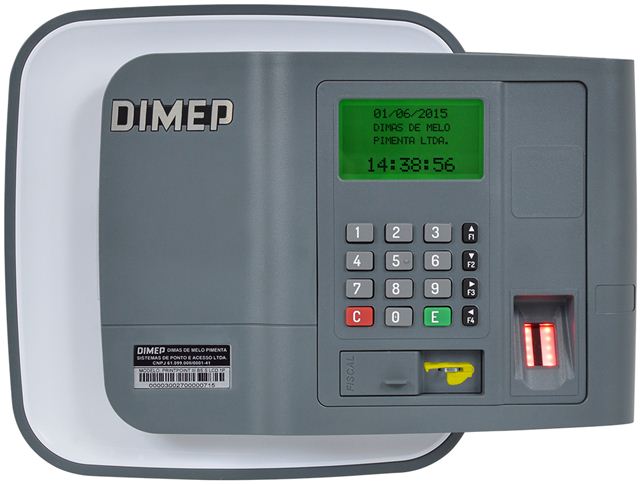 D&R do Brasil - Soluções - Dimep - Relógio De Ponto Biométrico ...